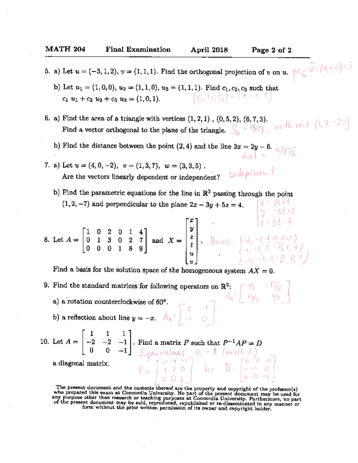 Final 2017, questions and answers - MATH 204 - Studocu
