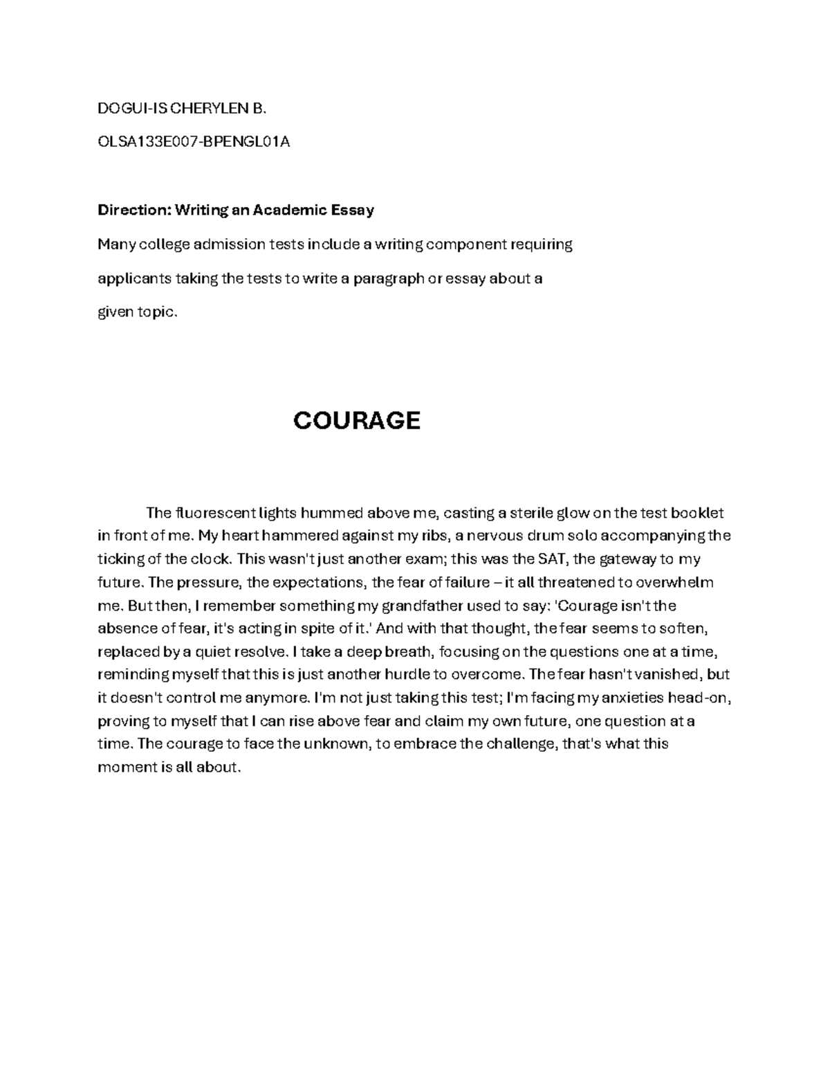 ACT05 - activity - DOGUI-IS CHERYLEN B. OLSA133E007-BPENGL01A Direction ...