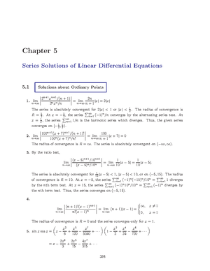 공학수학1 4장 솔루션 - 솔루션 - Chapter 4 The Laplace Transform 4 Definition of ...