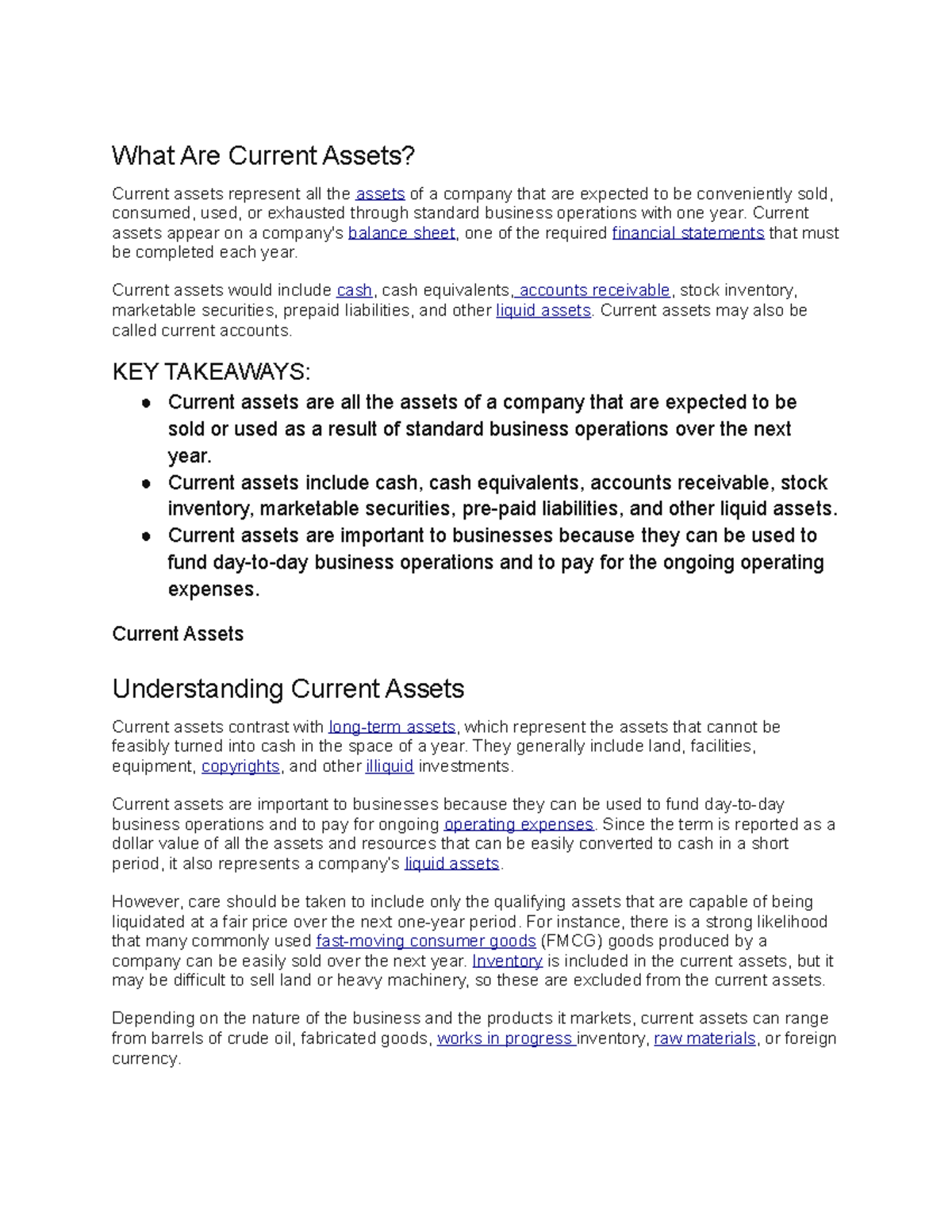 all about mathematics that connects into accounting - What Are Current ...