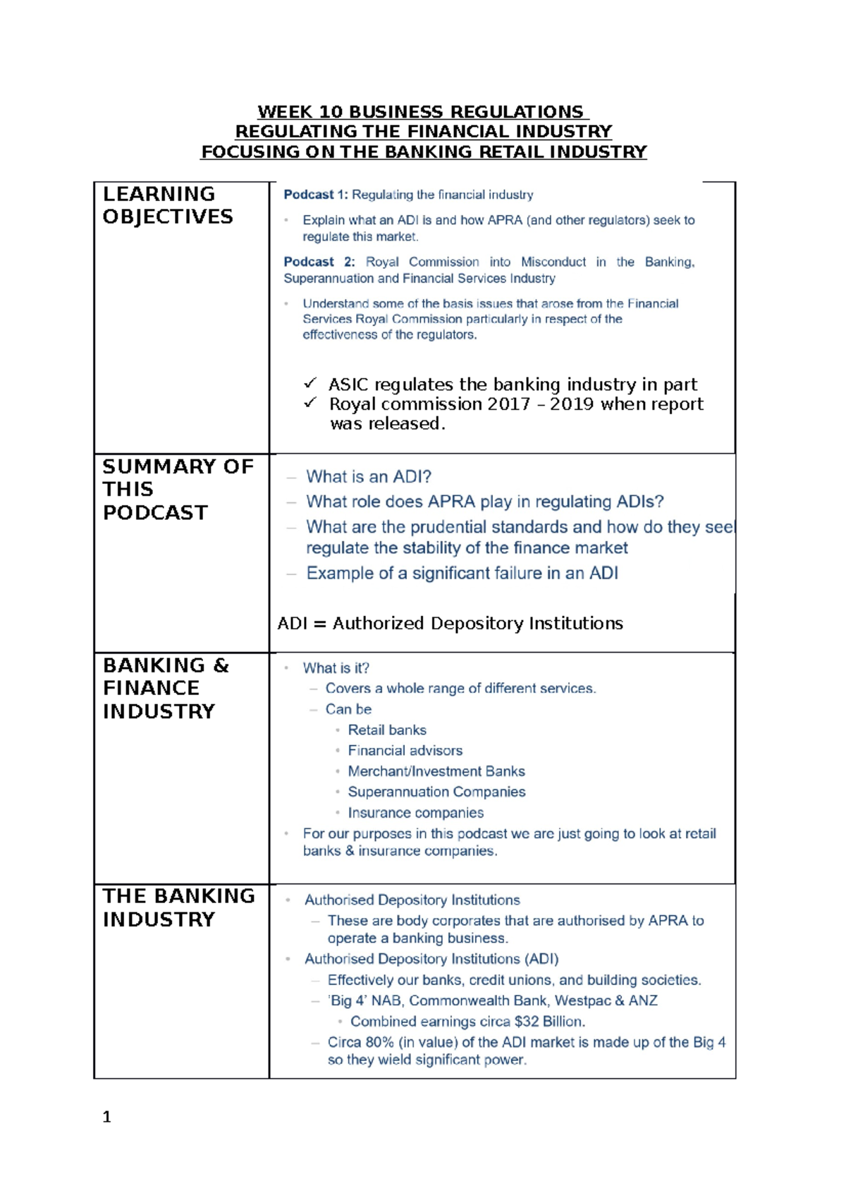 WEEK 10 Business Regulations - WEEK 10 BUSINESS REGULATIONS REGULATING ...