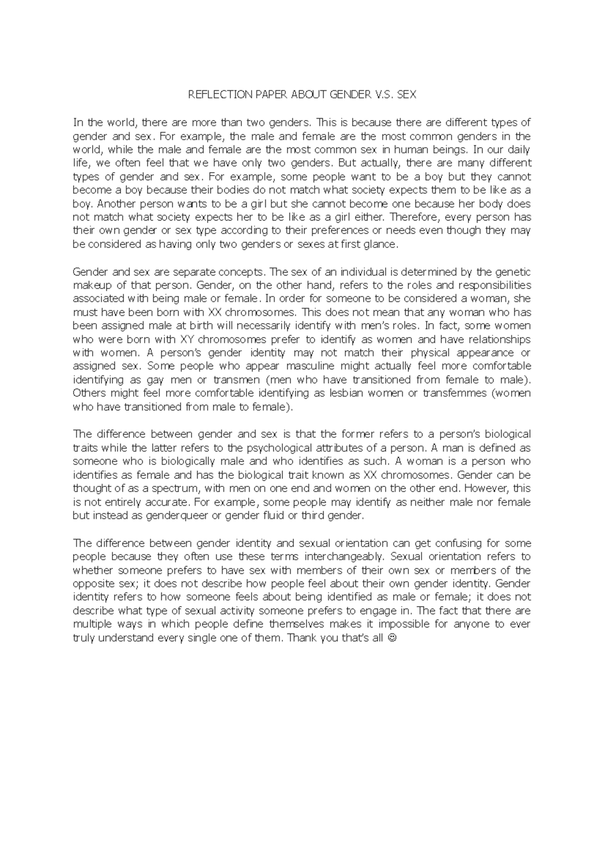 MARK JUDE C Hofileña Bscrim 1A - Gender AND Society Activity 1 ...