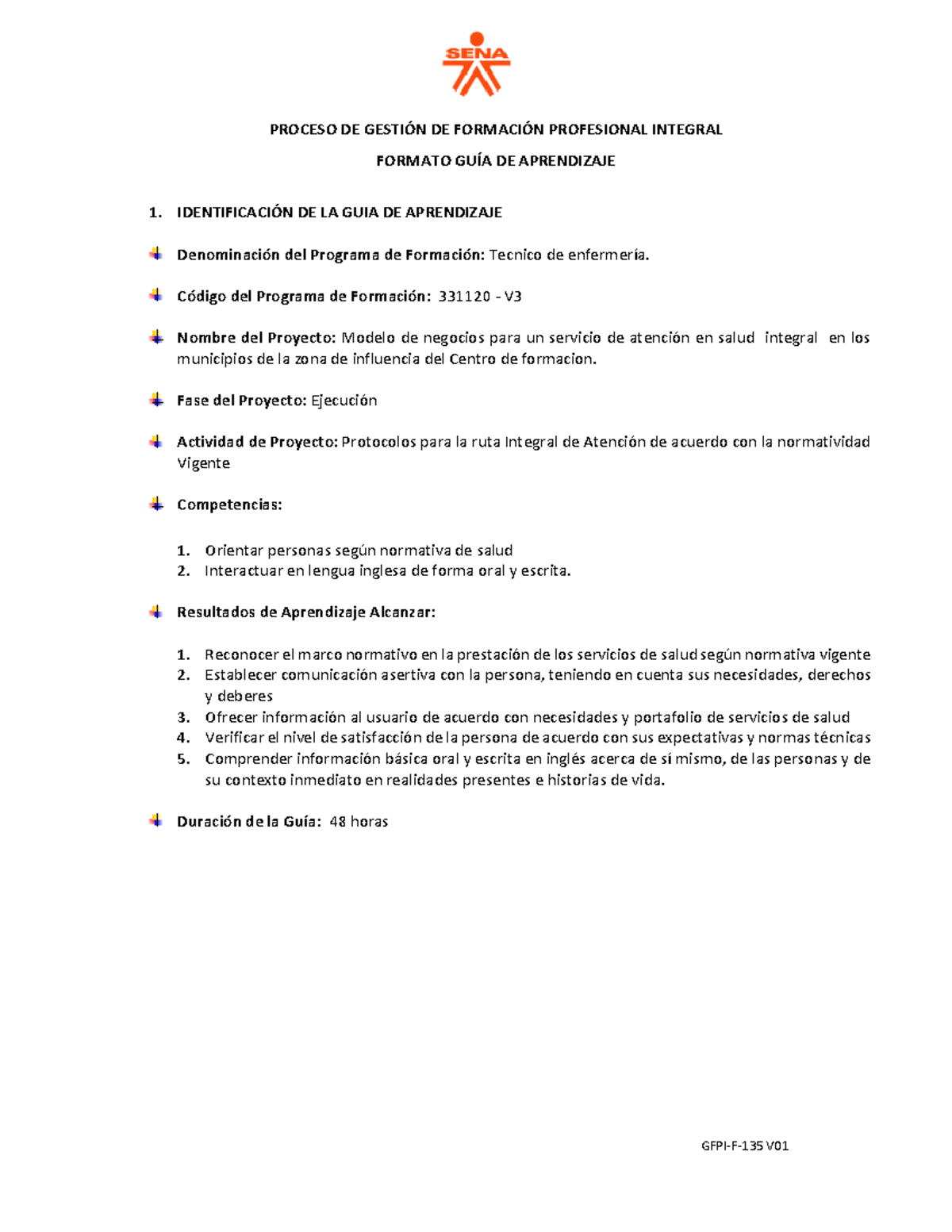 Guia de aprendizaje - PROCESO DE GESTI”N DE FORMACI”N PROFESIONAL INTEGRAL FORMATO GUÕA DE - Studocu