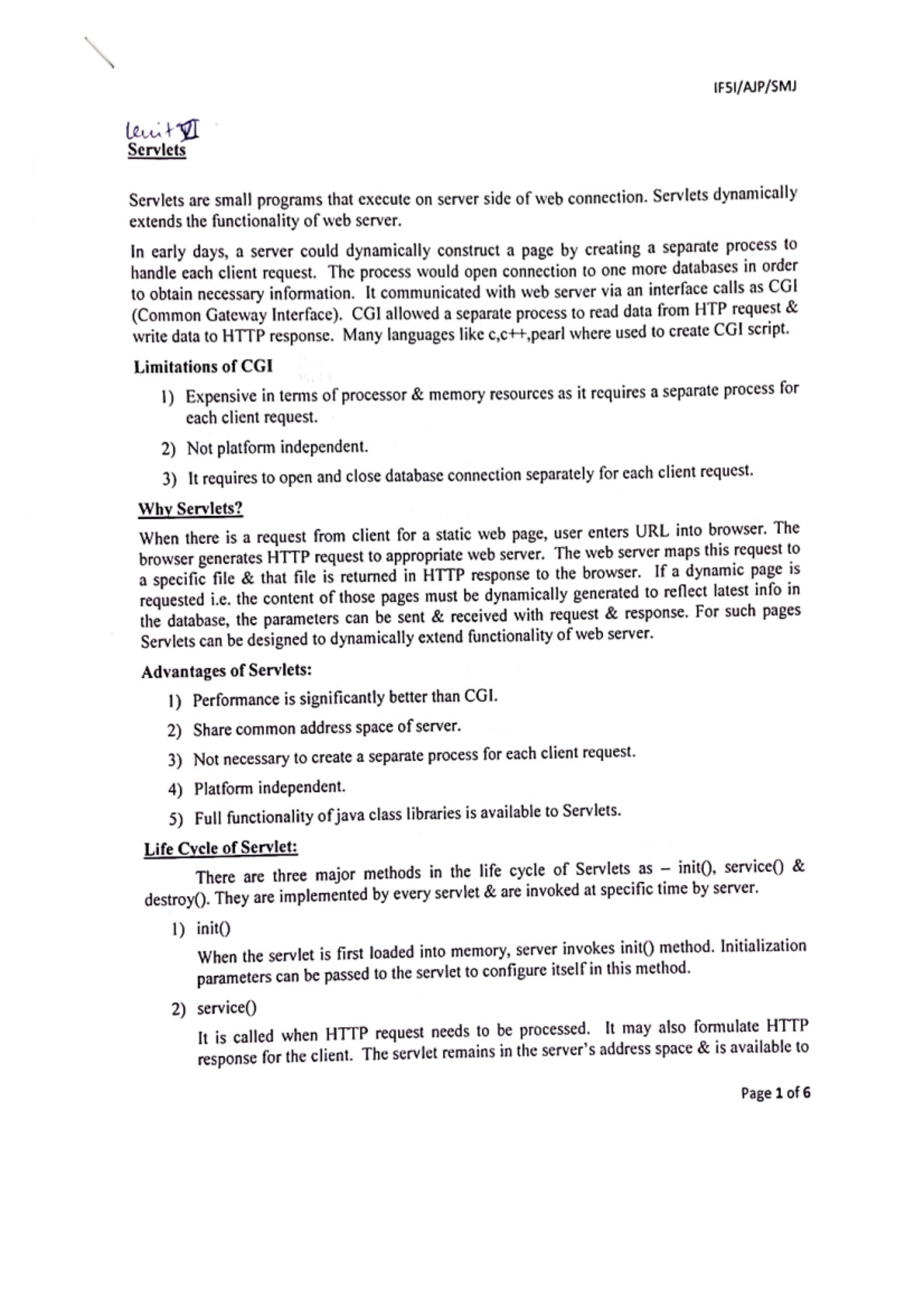 Document 2 - Advanced Java - Studocu