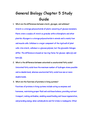 Chp 2 Chemistry of Life Notes - Chemistry of life Chapter Outline ...