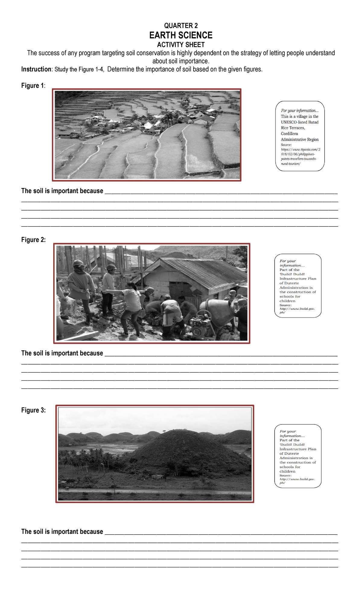 Q2 W1 SOIL Conservation Worksheet - QUARTER 2 EARTH SCIENCE ACTIVITY ...