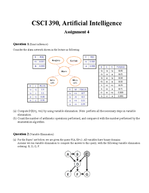 Instruction-assignment 9-3 - CSCI 390, Artificial Intelligence Assignment 9 – Handwritten Digit ...