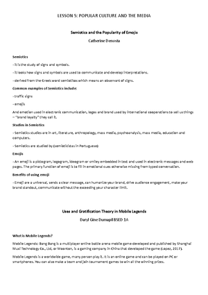 Chapter 4-5 - Chapter 4 MEDIUMS OF VISUAL ARTS Learning Outcomes: At ...