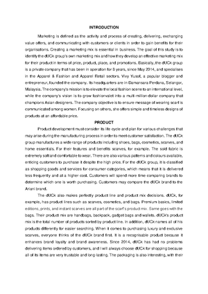 Individual Reflection Paper - Fundamental of business - UiTM - Studocu