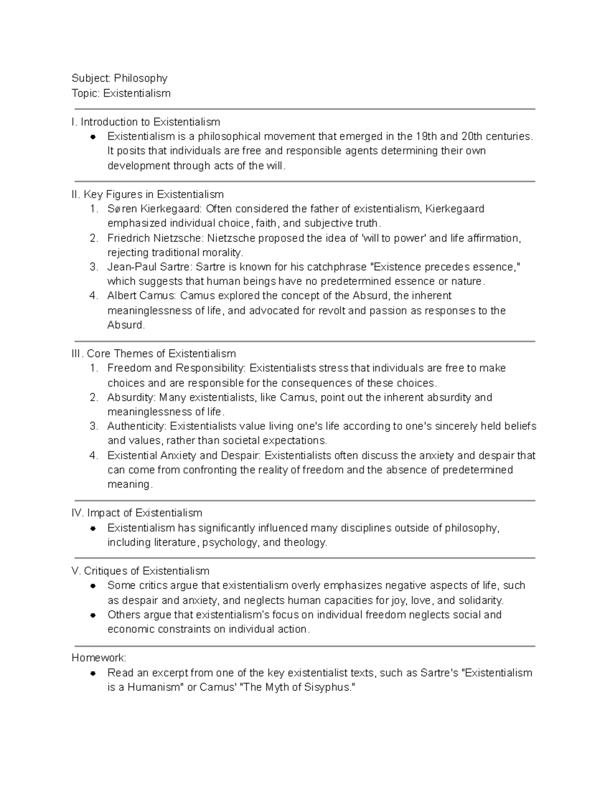 Philosophy My Work Subject Philosophy Topic Existentialism I philosophy-my-work-subject-philosophy-topic-existentialism-i