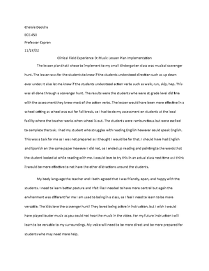 ECE 460 Science 3 day unit plan - GCU College of Education LESSON UNIT ...