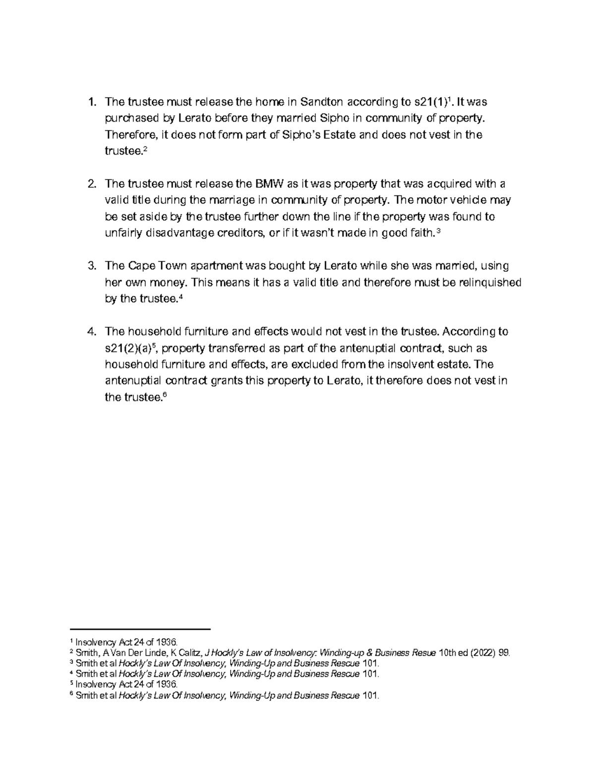 LAIN ICE Task 4 - 4th ICE Task - 1. The trustee must release the home ...