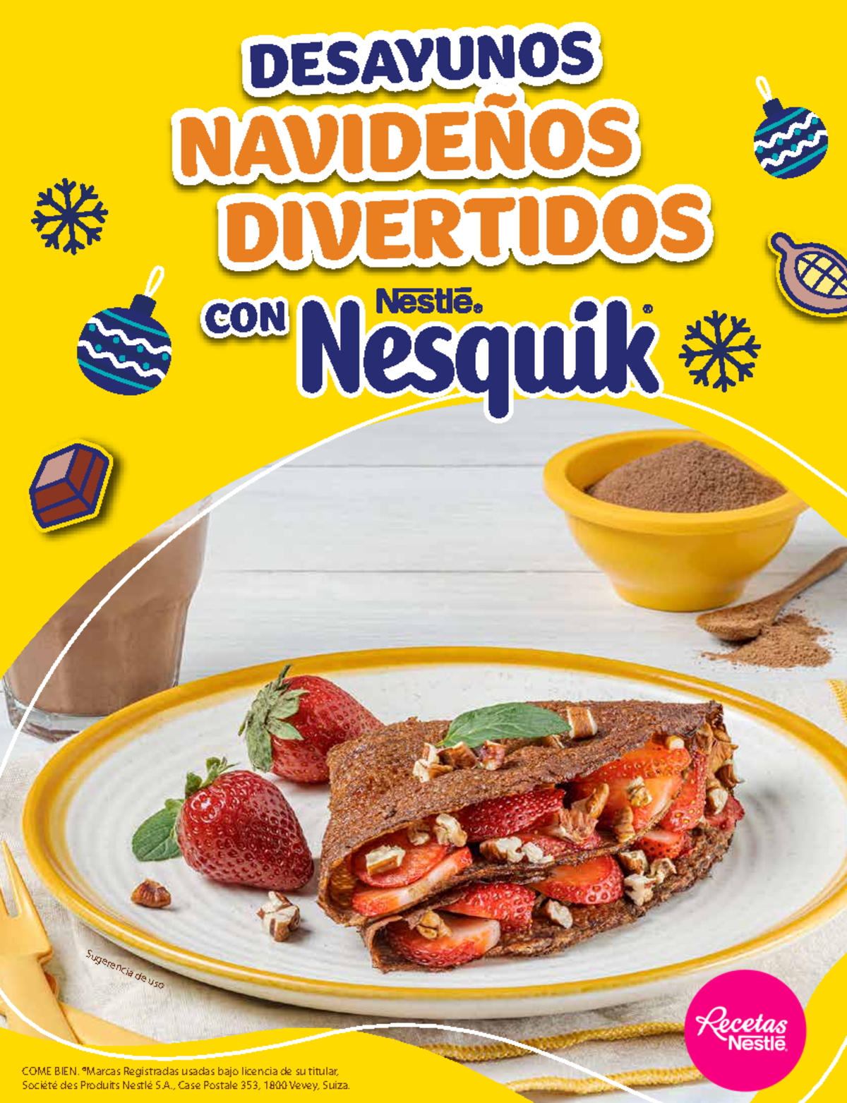 Mx Nesquik Recetario NavideñO 031123 1 - DESAYUNOS NAVIDEÑOS DIVERTIDOS ...