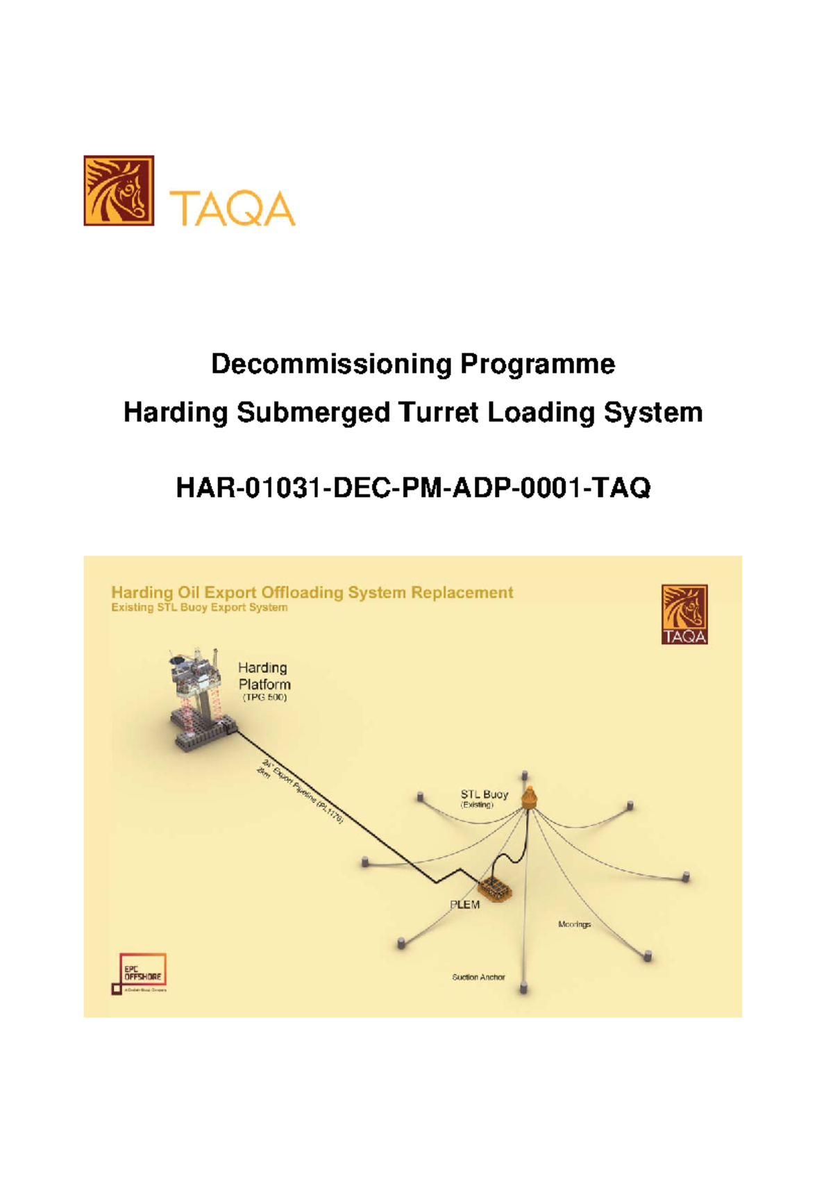 TAQA Harding STL DP - Decommissioning Programme Harding Submerged ...