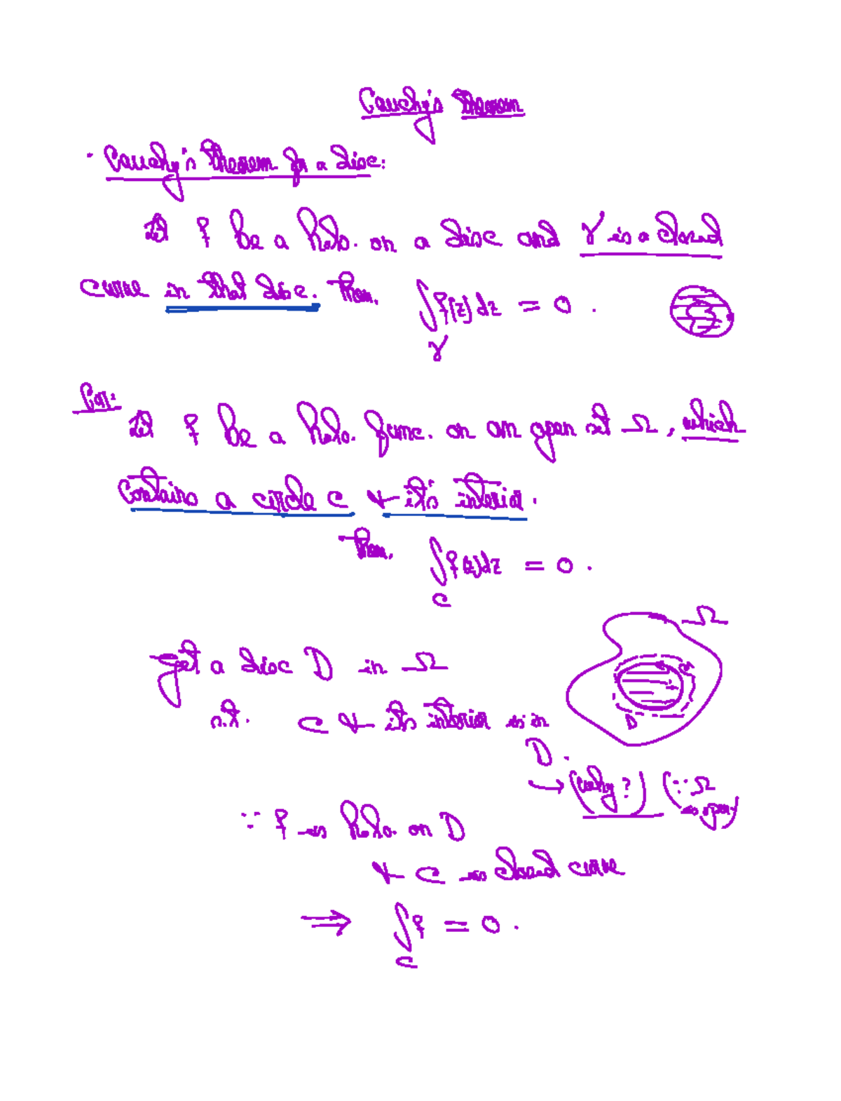Lecture 2022 01 27 - Complex Analysis - Studocu