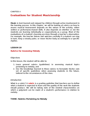 Teaching Music in Elementary Schools-Musical Content on Timbre ...