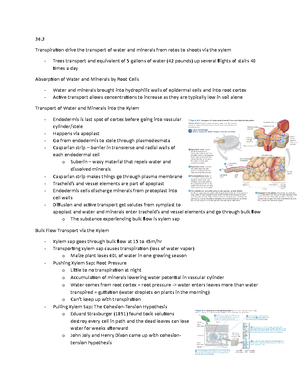 Chapter 34 Notes - Chapter 34: The Origin and Evolution of Vertebrates ...
