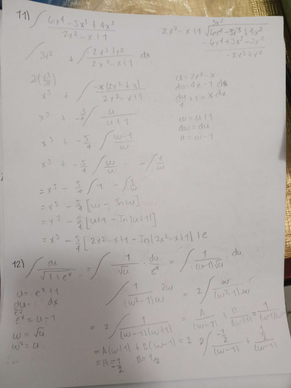 Guia de calculo 3ra unidad - 11) S 6x4-5x't4x2 3x2 2x2x11 V604-373,14x2 ...