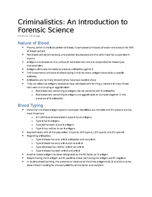 Chapter 1 - Evolution of Criminal Investigation and Forensic Science ...