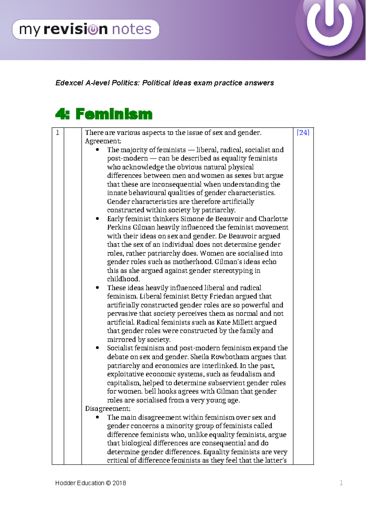 889691 Ed A Pol Ideas 4 - Edexcel A-level Politics: Political Ideas ...