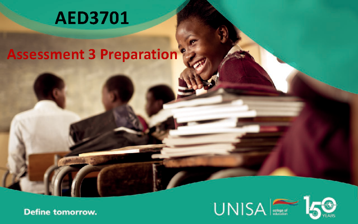 AED3701 Assessment 3 Preparation - AED Assessment 3 Preparation What ...