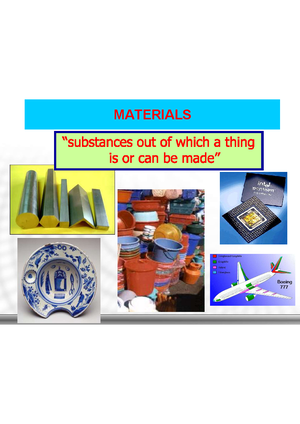 Fundamentals of Material Science (Atomic Structure) - MICROSTRUCTURE PROPERTY PROCESSING ...