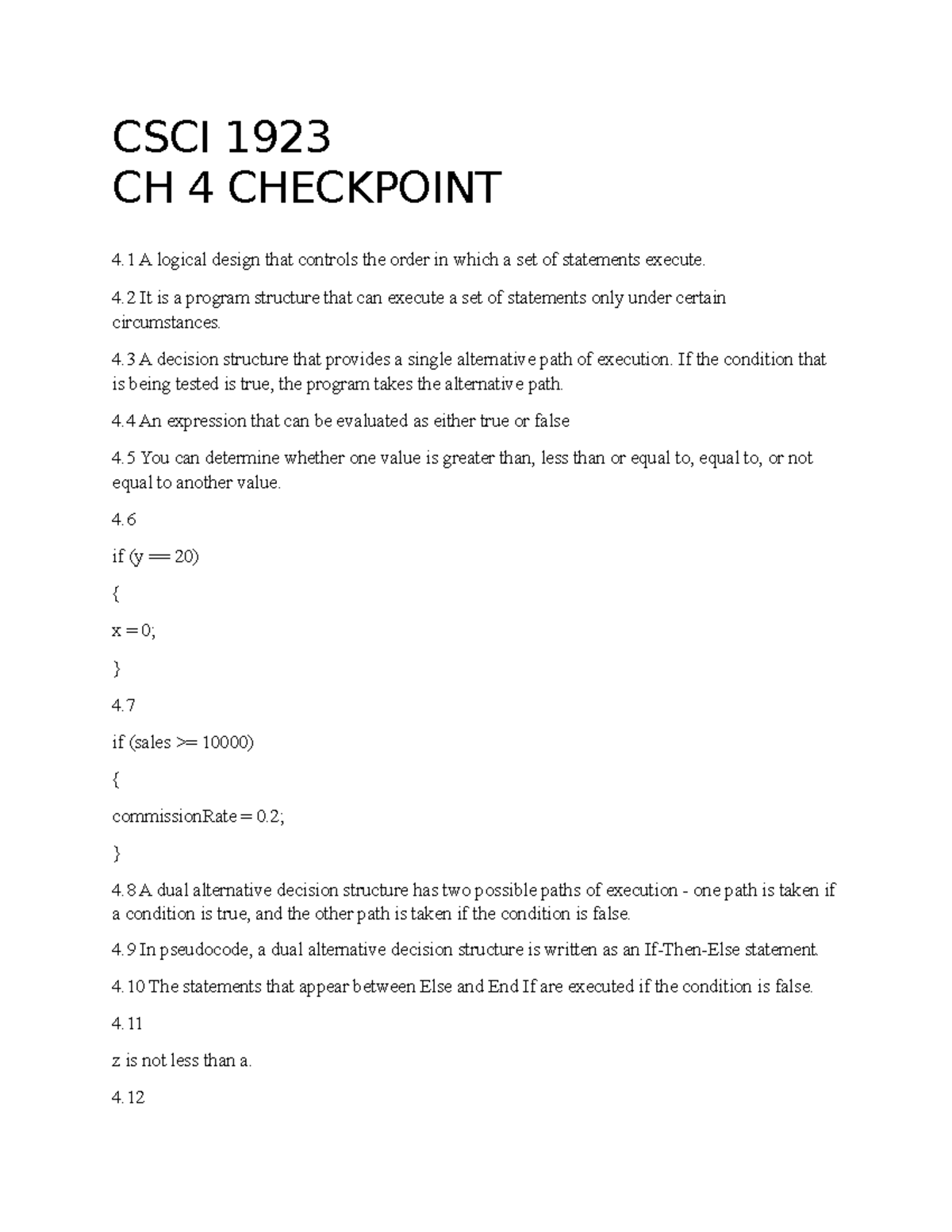 Logical Design Decision Structures Boolean Expressions and Flags - Studocu
