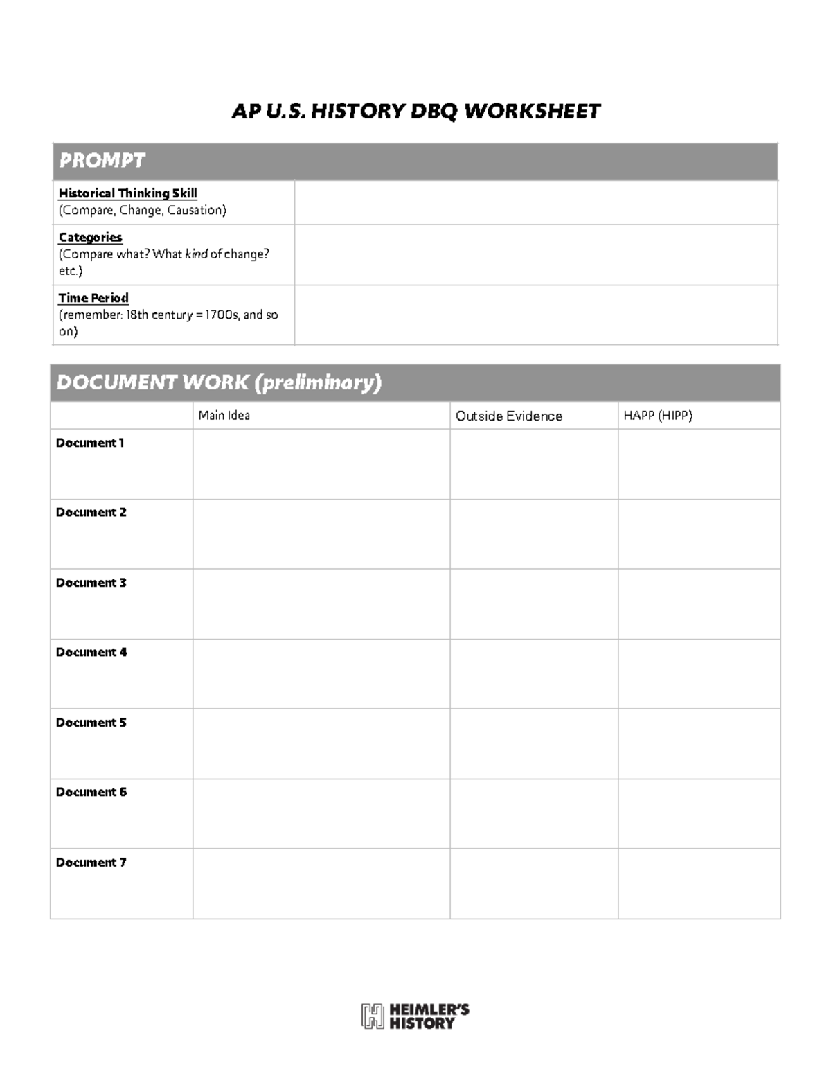 Apush+DBQ+Worksheet+copy - AP U. HISTORY DBQ WORKSHEET PROMPT ...