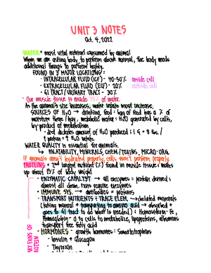 Unit 2 Notes - GI tract - UNIT 2 NOTES Sept. 1, 2022 GI TRACD tube ...