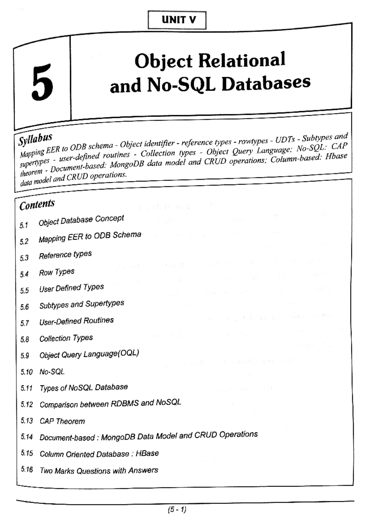 DBDM 5 - Summary Databade Design Management lab - Studocu