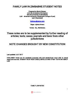 Guide TO Family Court Unopposed Matters 30 April 2021 - GUIDE TO THE ...