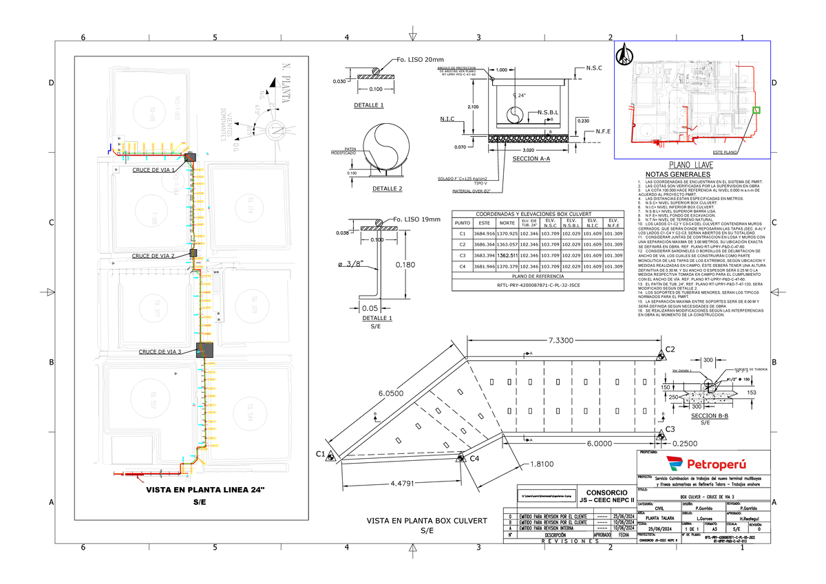 RFTL-PRY-42000 87871-C-PL-05-JSCE Rev - 1 1 2 2 3 3 4 4 5 5 6 6 A A B B C C D D ESTE PLANO NOTAS ...