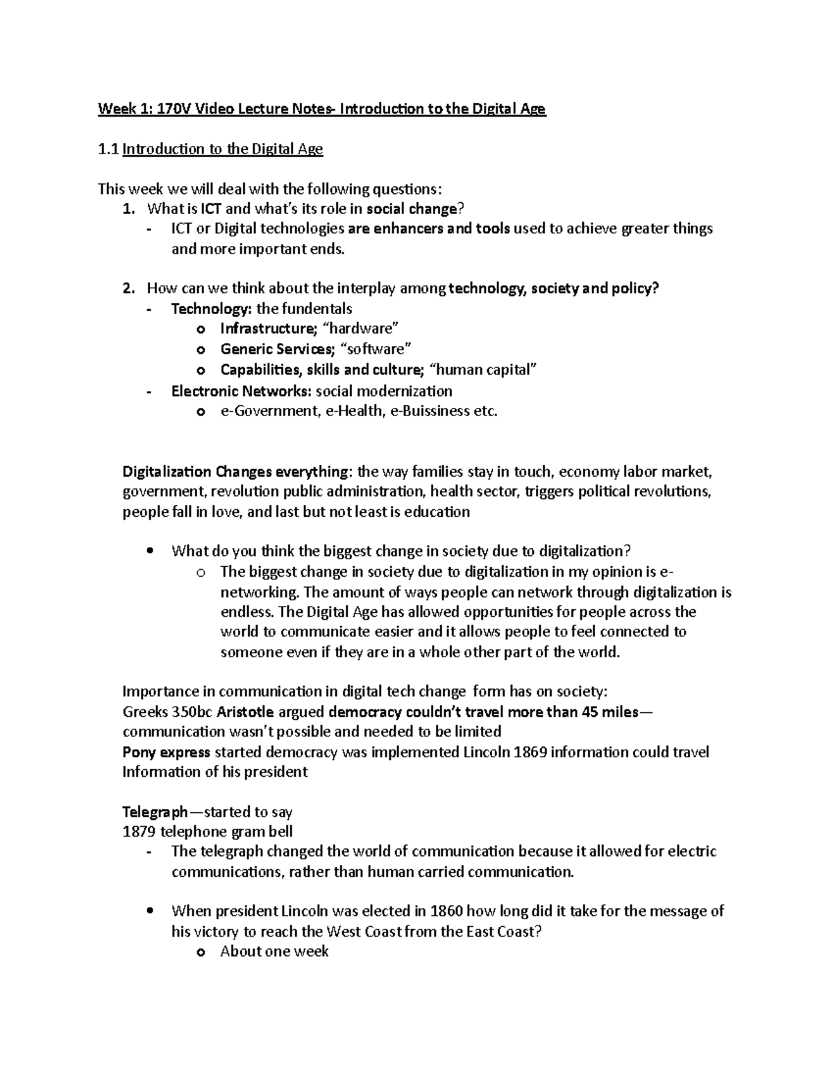 CMN170V Lecture Video notes week1 4 - Week 1: 170V Video Lecture Notes ...