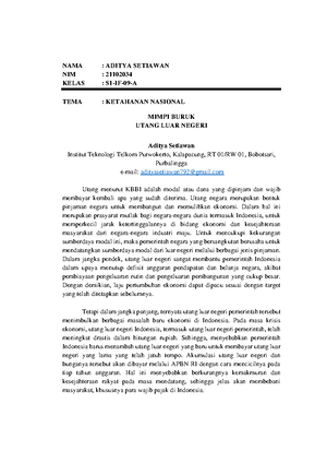 2. Prakata - contoh KATA PENGANTAR - KATA PENGANTAR Puji syukur ke ...