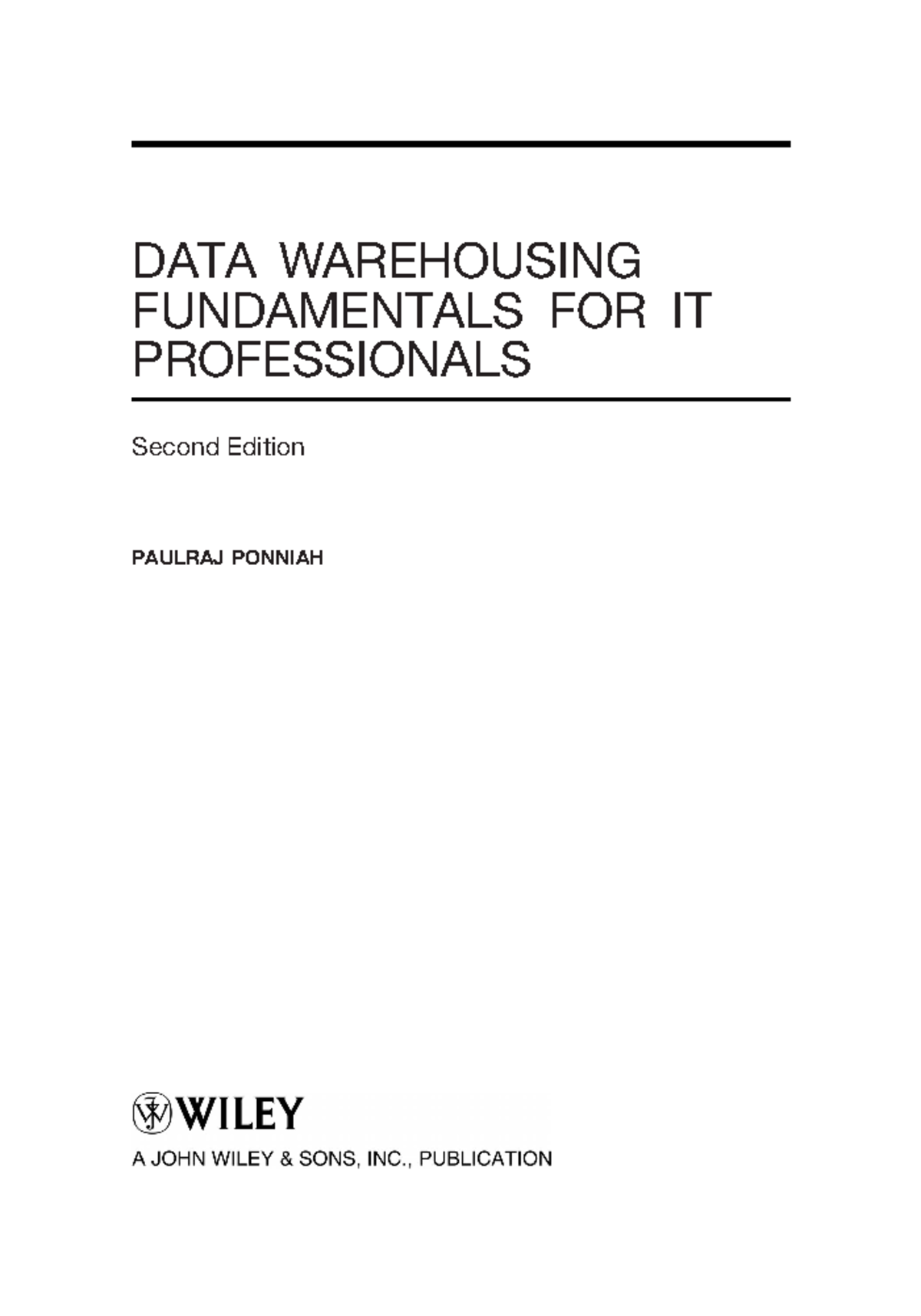 L-0000576031-pdf - DATA WAREHOUSING FUNDAMENTALS FOR IT PROFESSIONALS ...