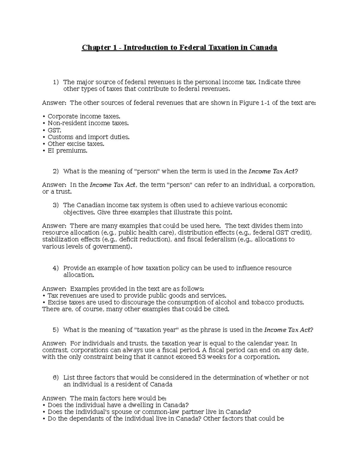 Chapter 1 - Practice exercise 1 Solution - Chapter 1 - Introduction to ...