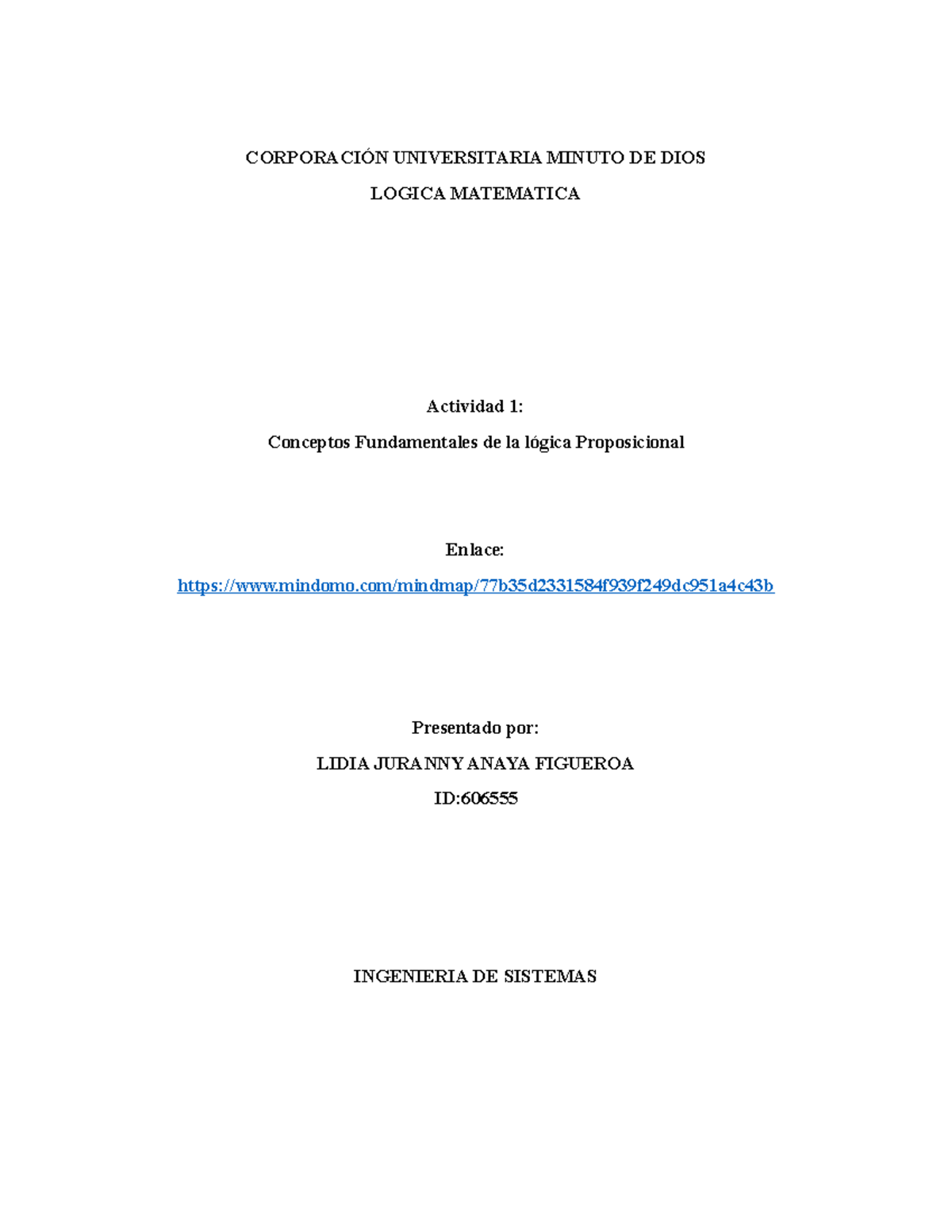 Uni1 act1 Tal Log pro - Lógica matemática - Logica - CORPORACIÓN ...