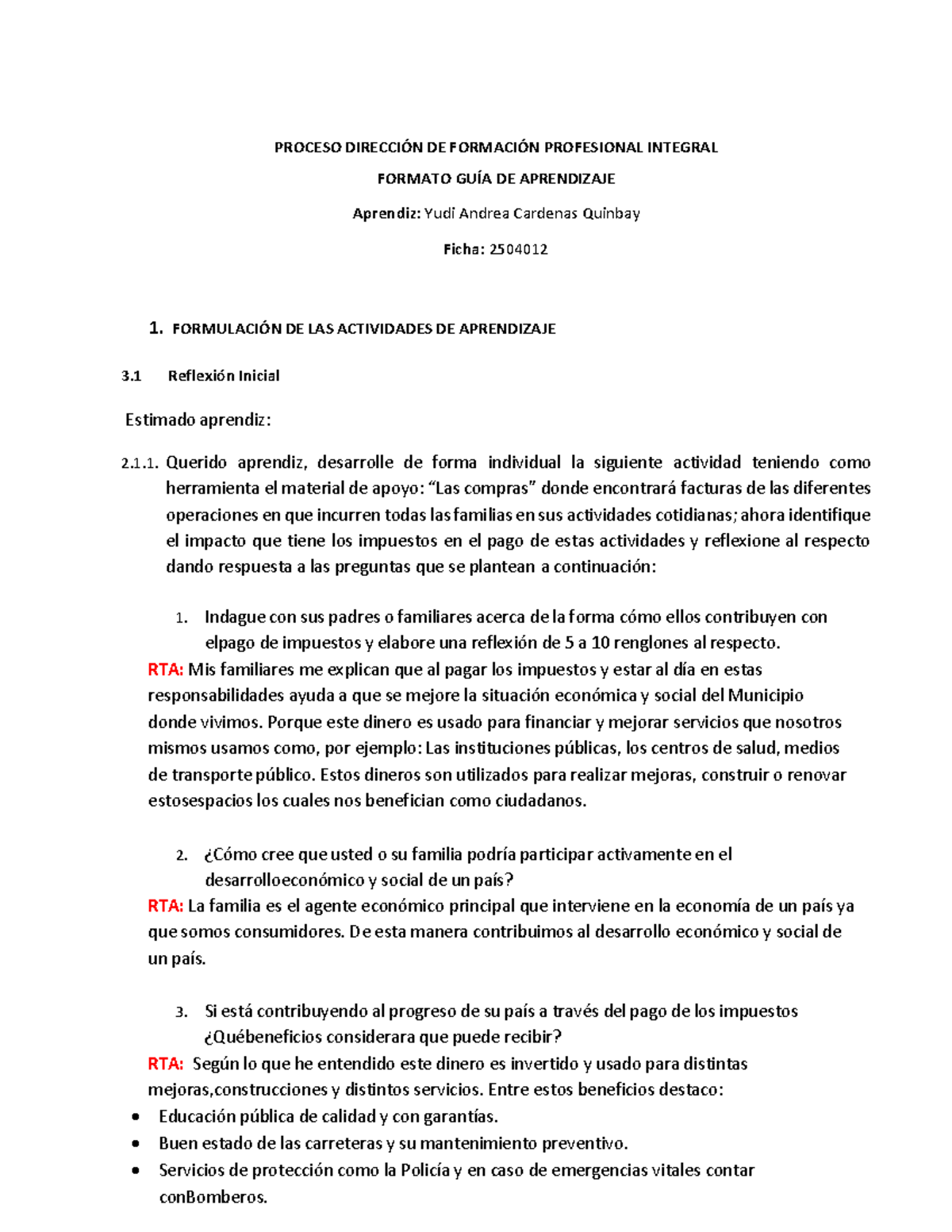 GUIA 7 Terminada - ####### PROCESO DIRECCI”N DE FORMACI”N PROFESIONAL INTEGRAL ####### FORMATO ...