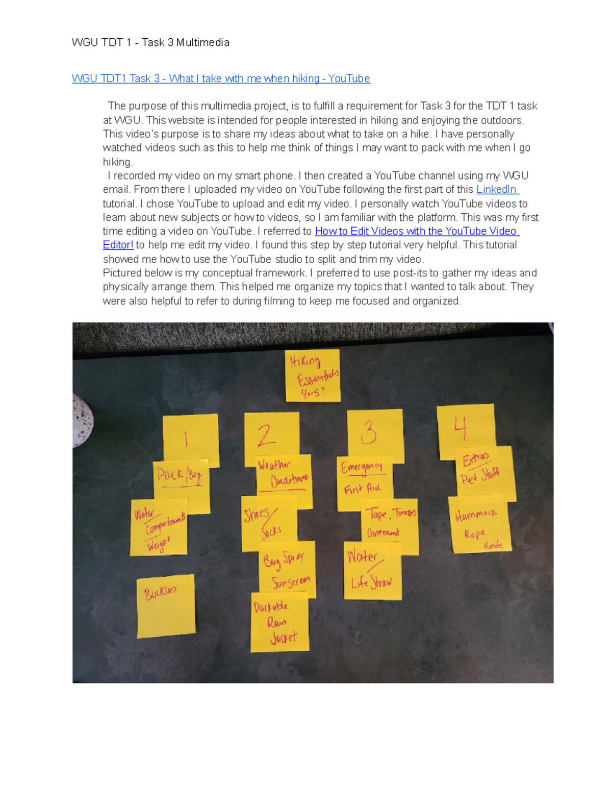 WGU TDT 1 - Task 3 Multimedia - WGU TDT 1 - Task 3 Multimedia WGU TDT1 ...