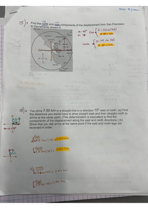 Homework 3 - Practice problems with answers - PHYS-1401 - Studocu