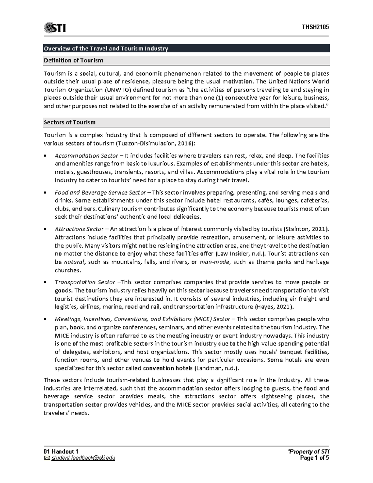 Screenshot 2024-10-18 at 12.05.01 AM - 01 Handout 1 *Property of STI ...