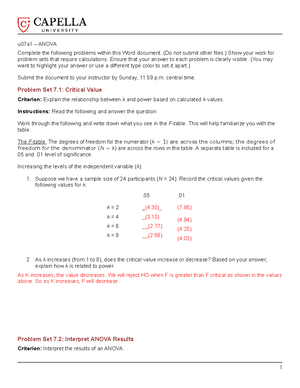 [Solved] In a 2 X 3 analysis of variance the number of null hypotheses is - Statistics for the ...