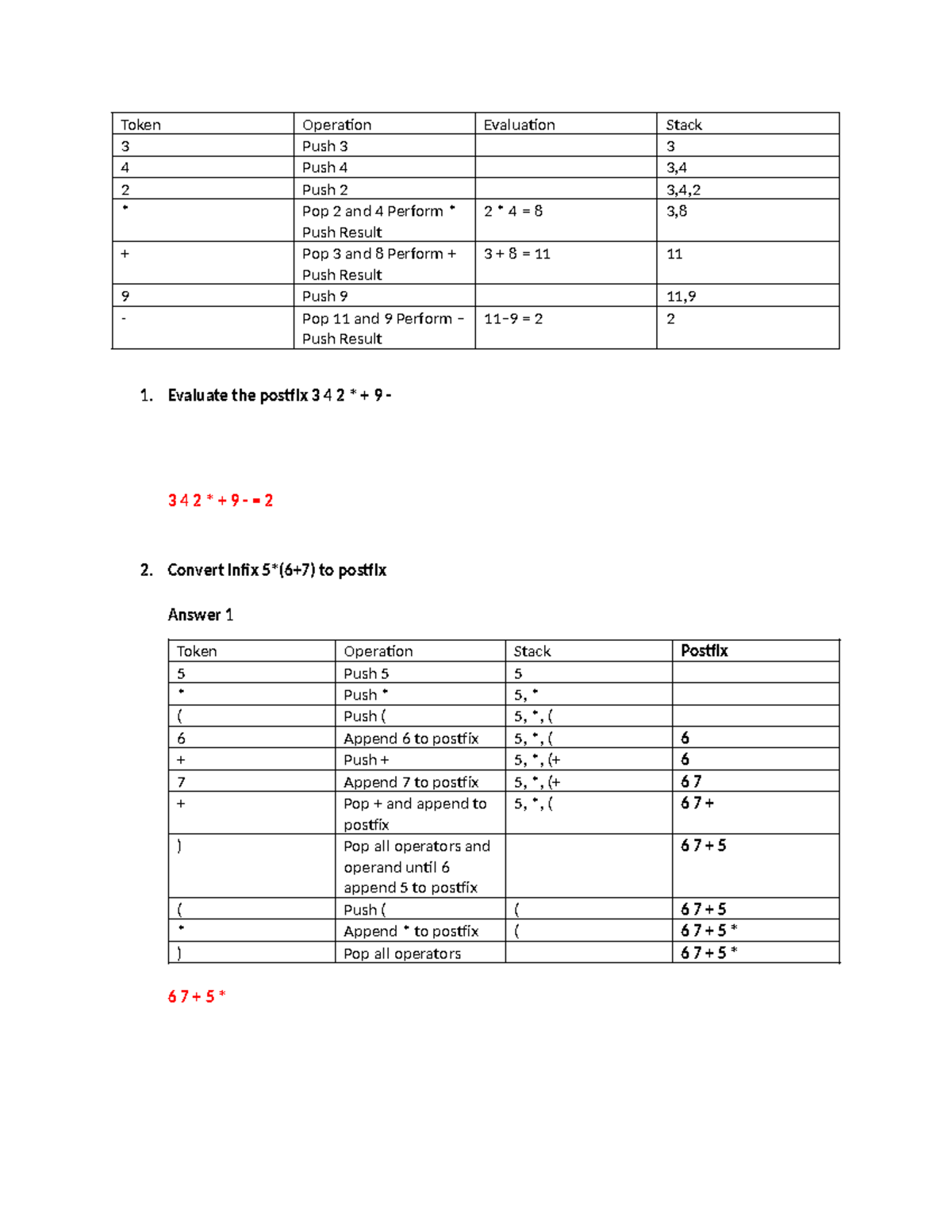 05 Activity 1 - ARG ( Midterm) - Token Operation Evaluation Stack 3 ...