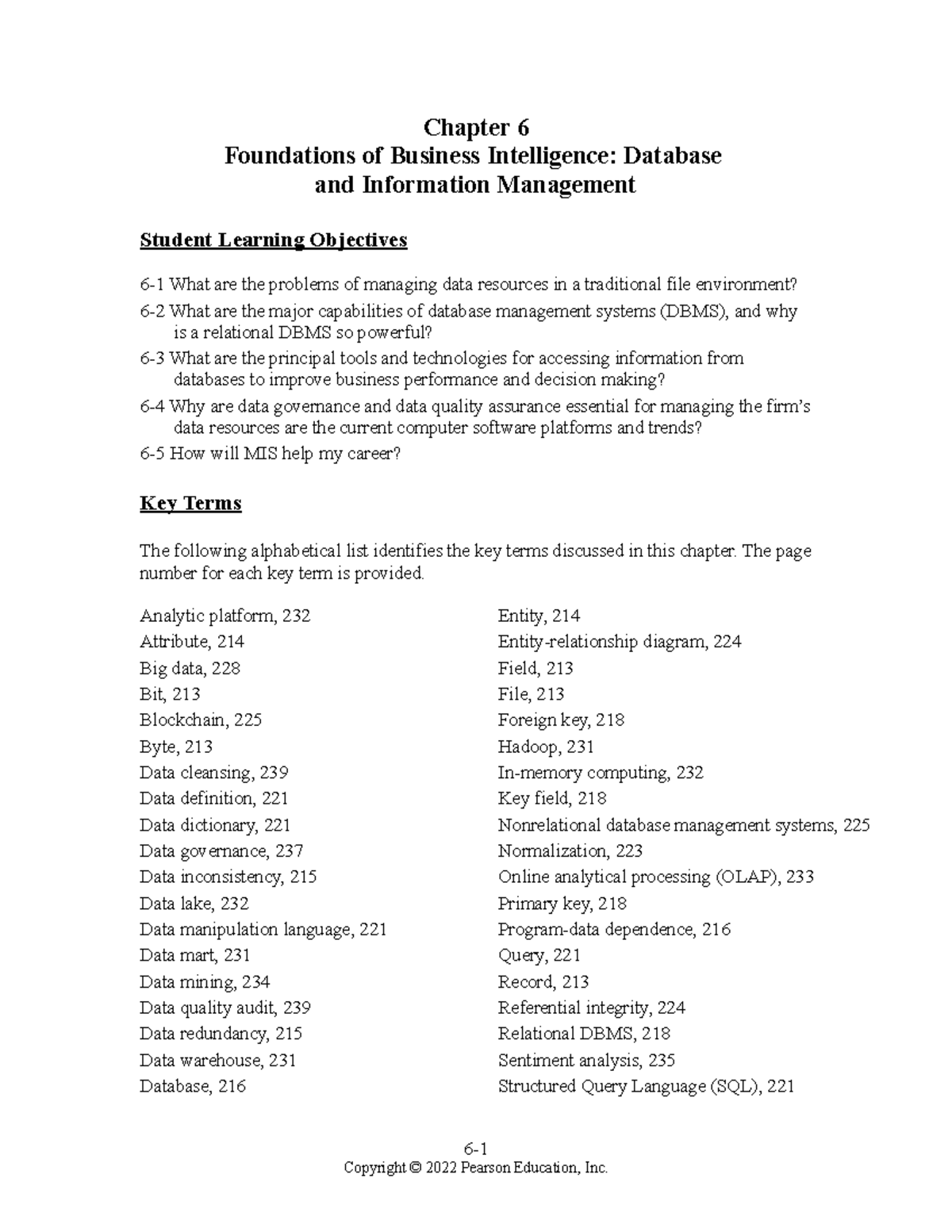 Laudon mis17e im 06 - Notes - Chapter 6 Foundations of Business ...