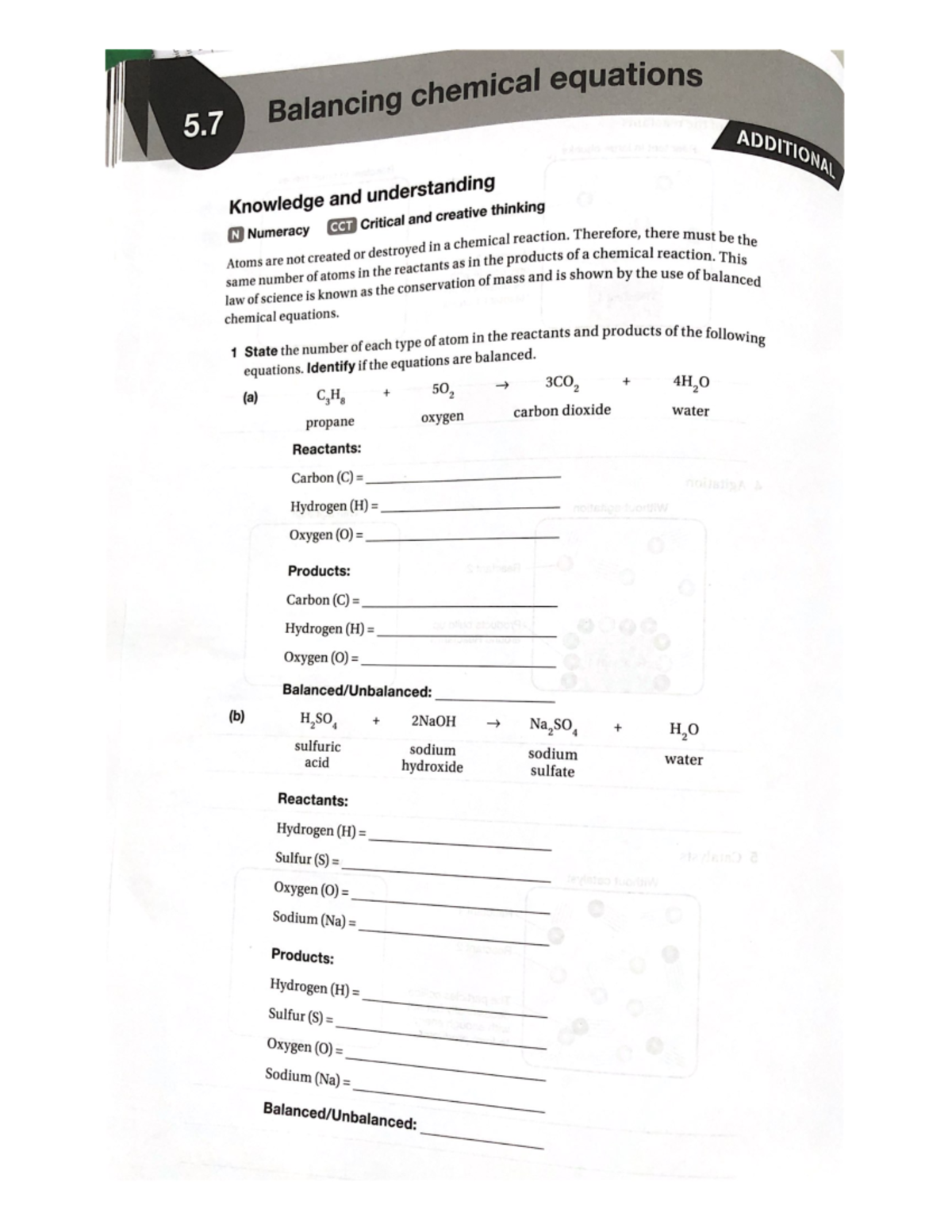 Balancing Equations - Studocu