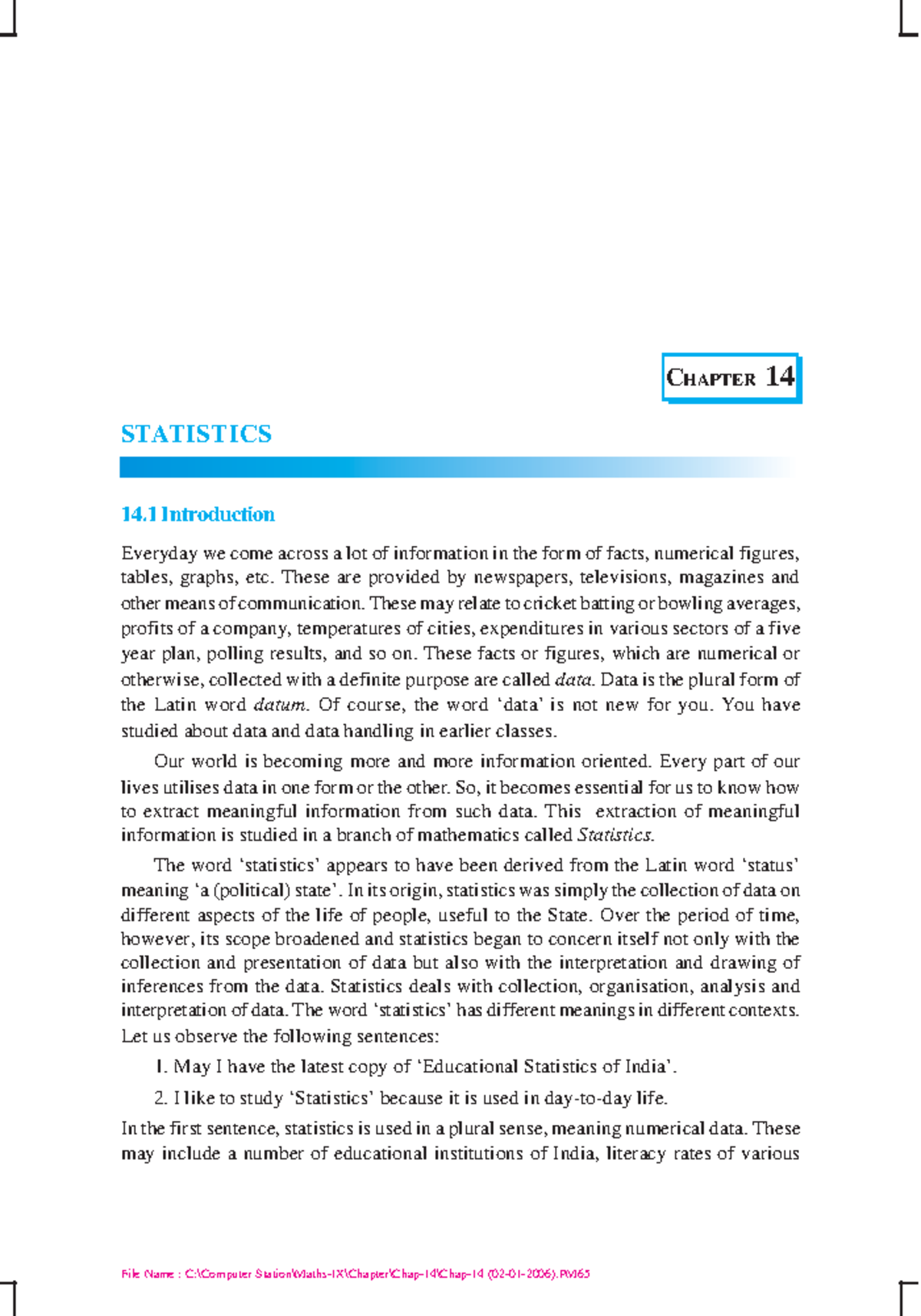 Statstics - SOLUTIONS TO YOUR QUESTIONS Arshnoor Singh Sahni COMM 121 ...