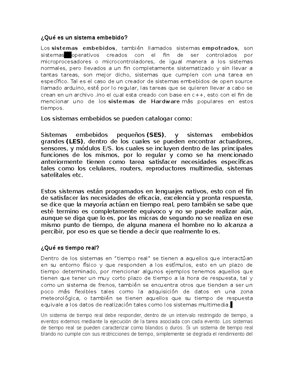 Qué es un sistema embebido - ¿Qué es un sistema embebido? Los sistemas ...