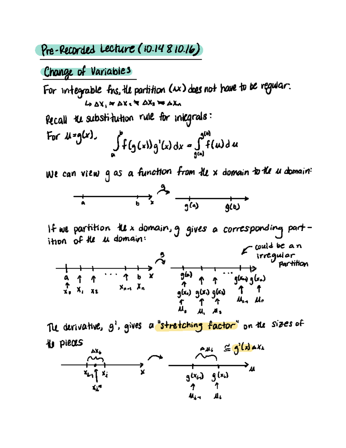 Change of Variables & Polar, Cylindrical, and Spherical Coordinates ...