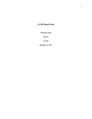 Module Two - Chris Morris Professor CJ 205 13 January 2021 Module Two ...