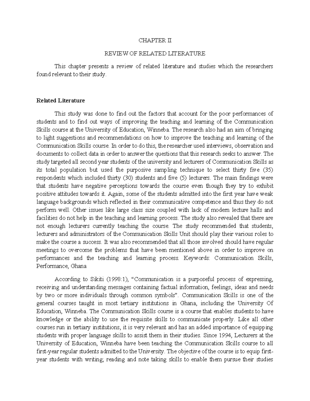 Chapter II Group 4 - CHAPTER II REVIEW OF RELATED LITERATURE This ...